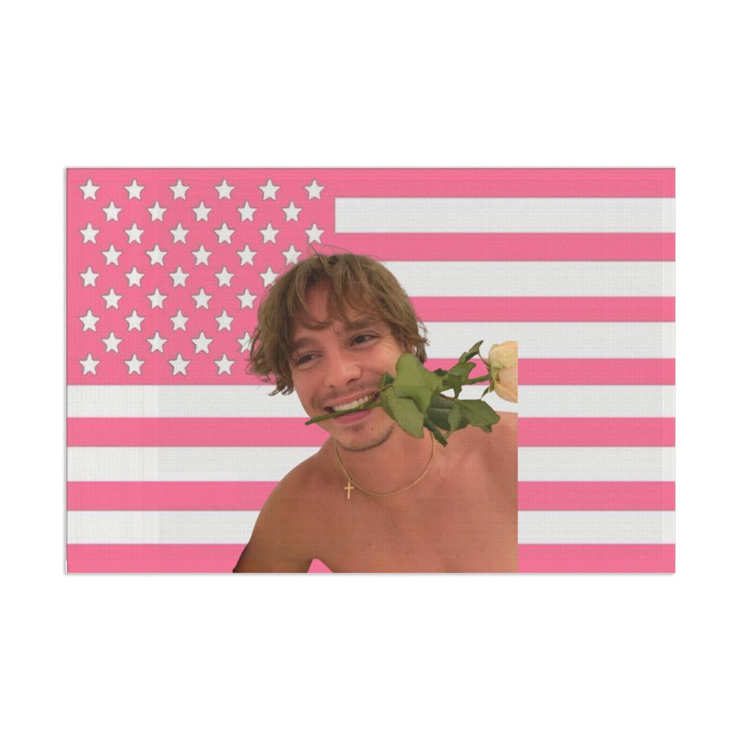 Nicholas Alexander Chavez-inspired Pink American Flag - Etsy