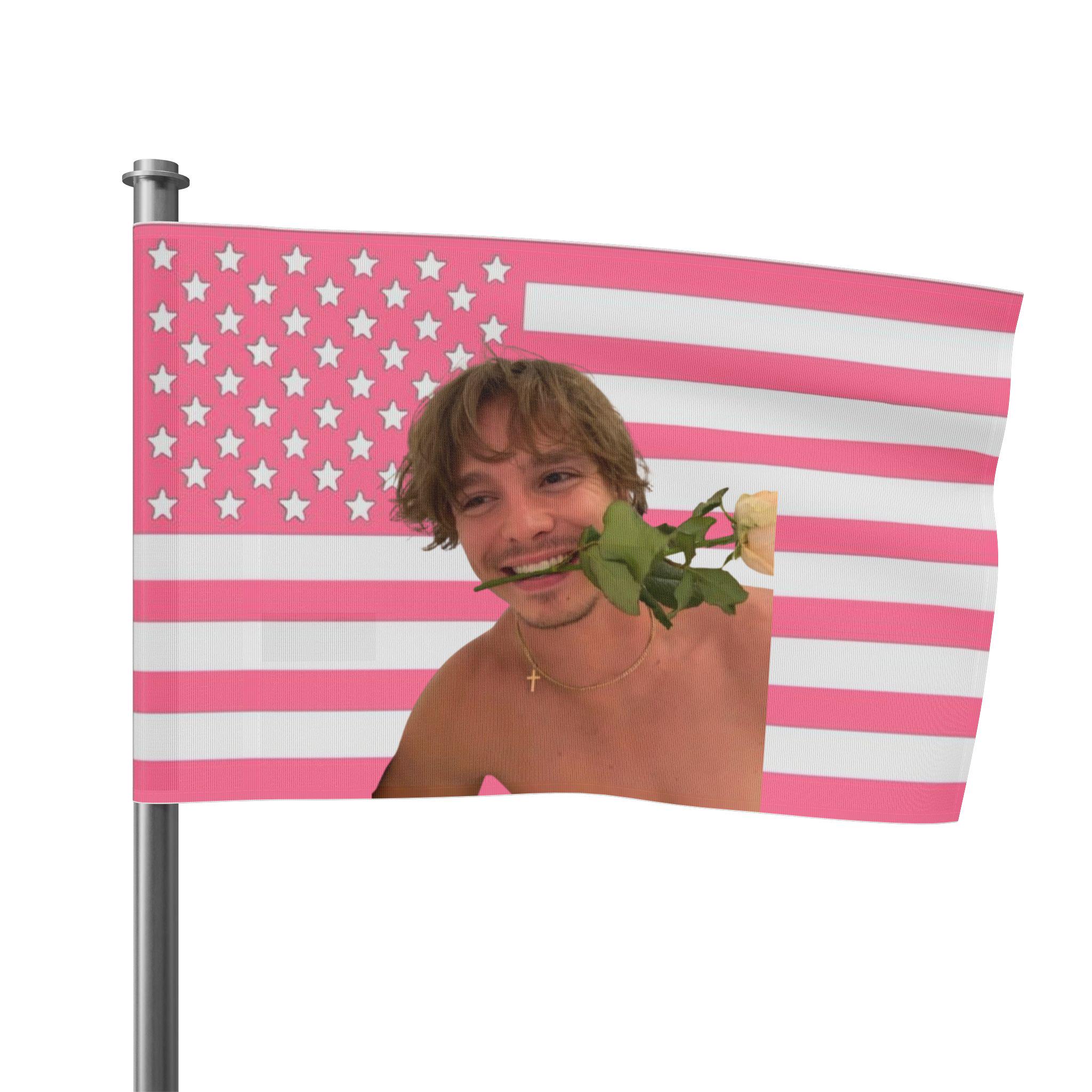 Nicholas Alexander Chavez-inspired Pink American Flag - Etsy