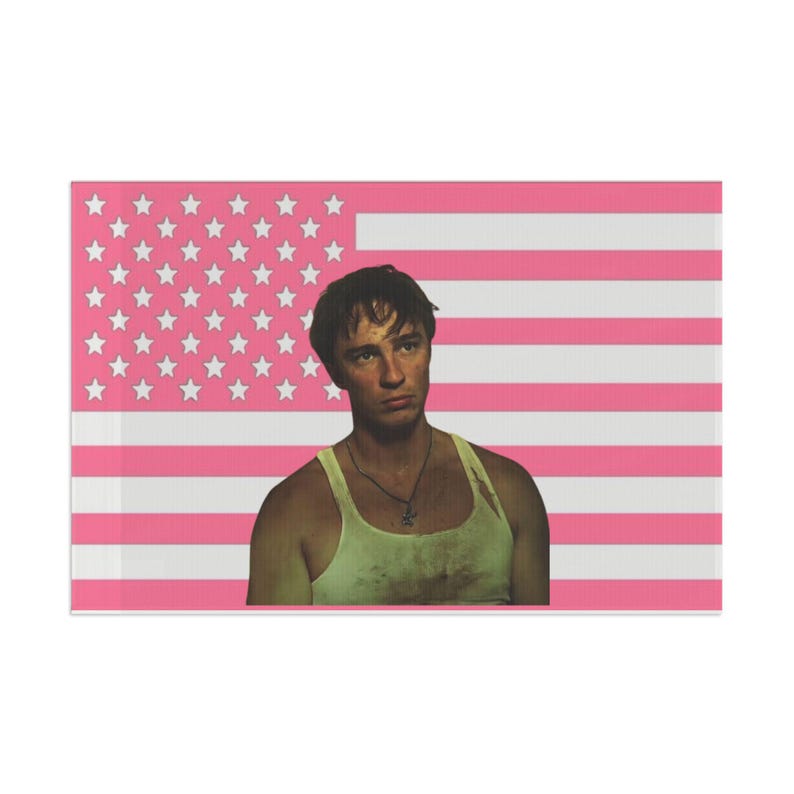 Rafe Cameron-inspired Pink American Flag - Etsy Australia