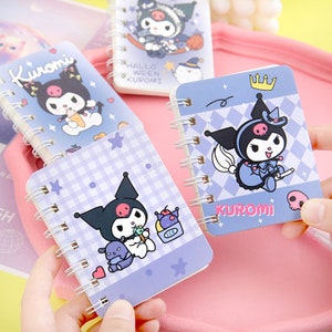 4 Mini Notebooks Set - Kawaii Kuromi, My Melody, and Cinnamoroll Mini ...