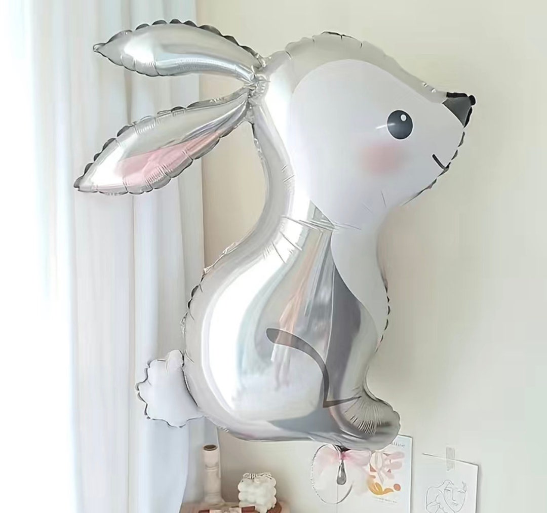 Easter Rabbit Balloon - Bunny Balloons - JUMBO 25" 4D Rabbit Balloon ...