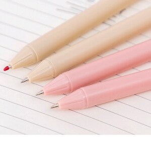 6 Pcs Rabbit Pens | Black Ink Ball Pen Sets | Cute Pen Stationery Set ...