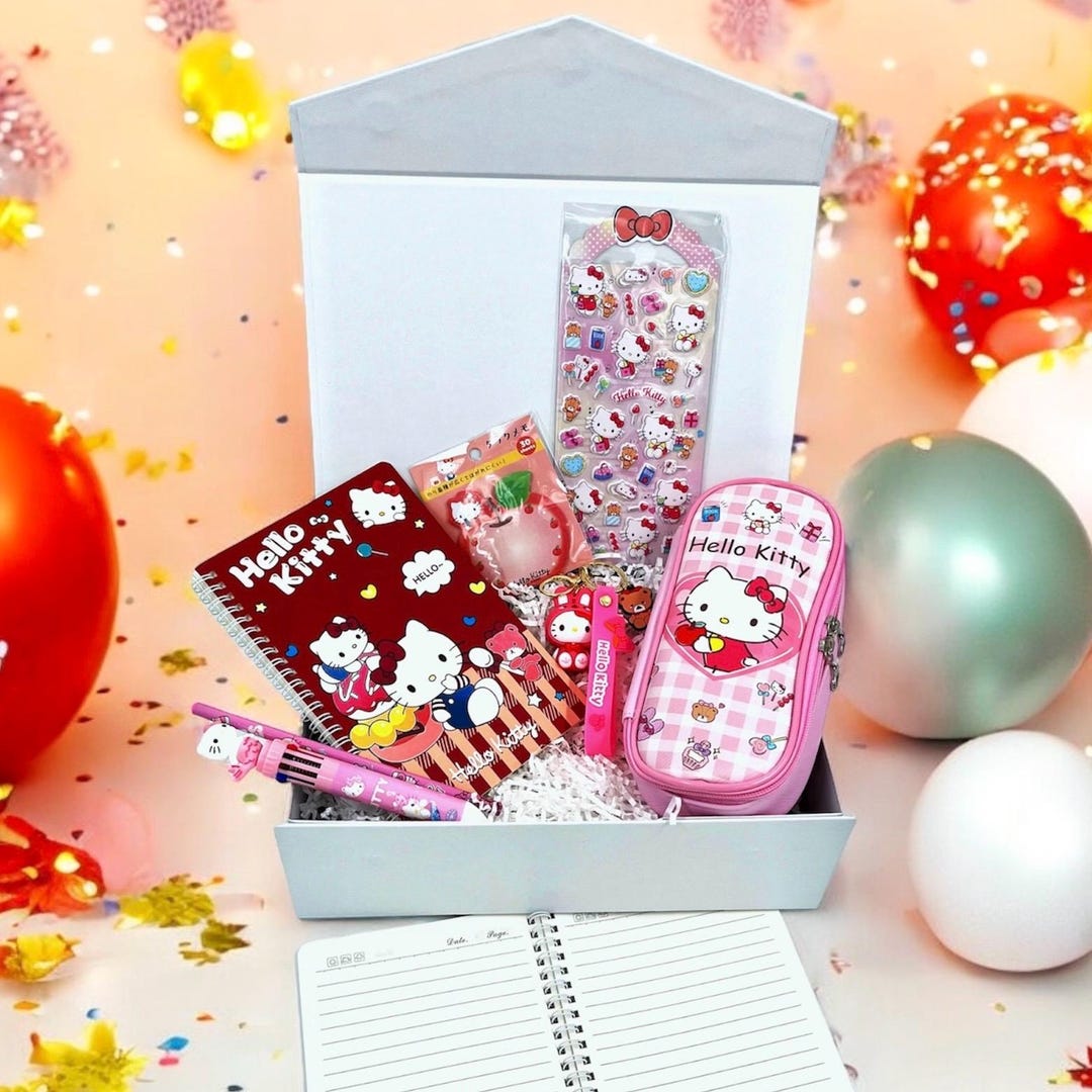 Hello Kitty Personalized Name Stationery Gift Box | Hello Kitty ...