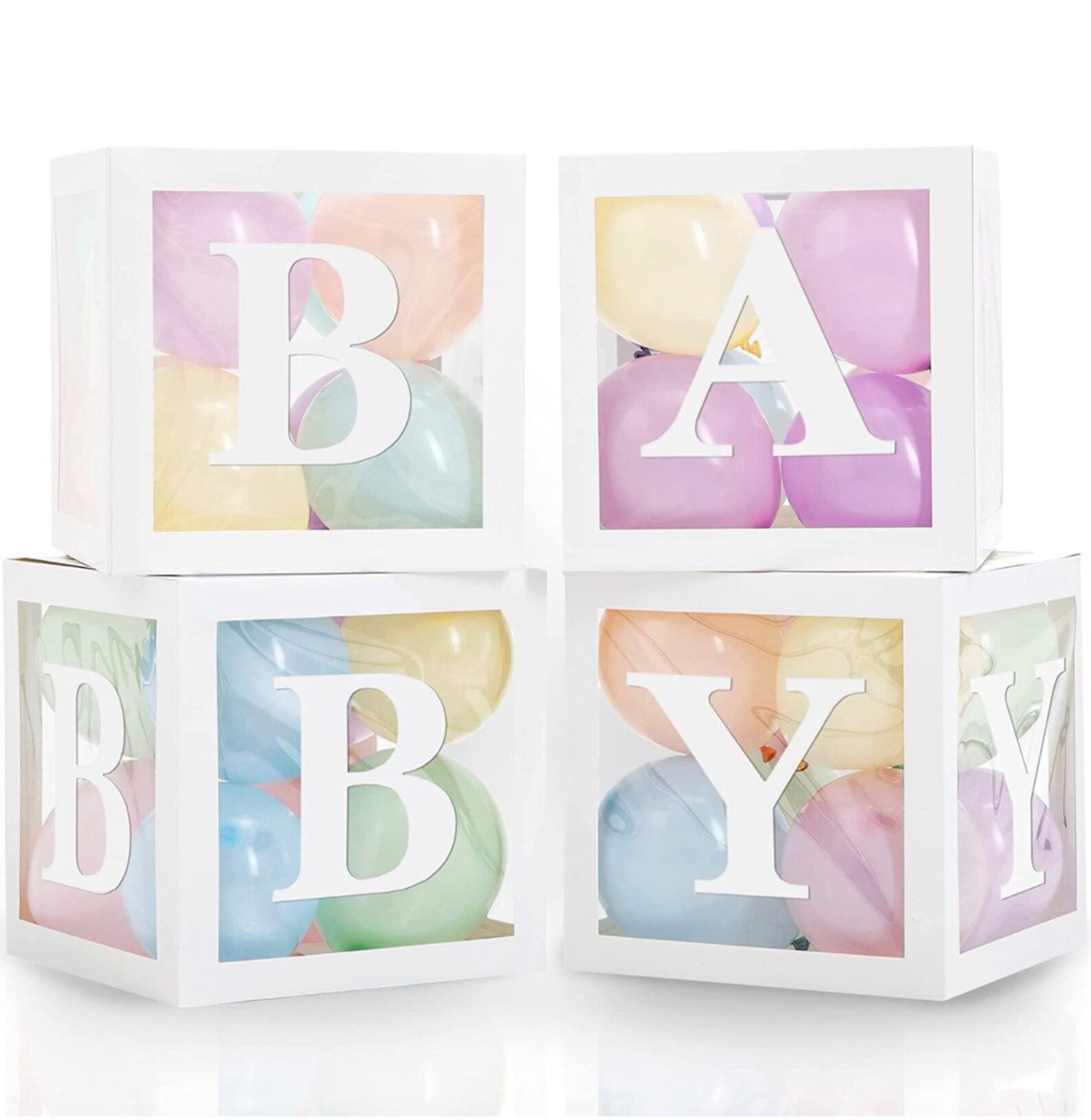 Baby Boxes for Baby Showers With BABY Letters, Baby Shower Decorations ...