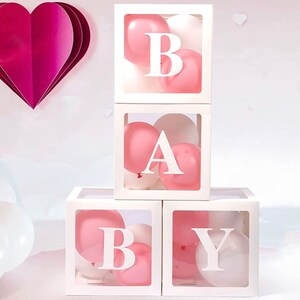 Baby Boxes for Baby Showers With BABY Letters, Baby Shower Decorations ...