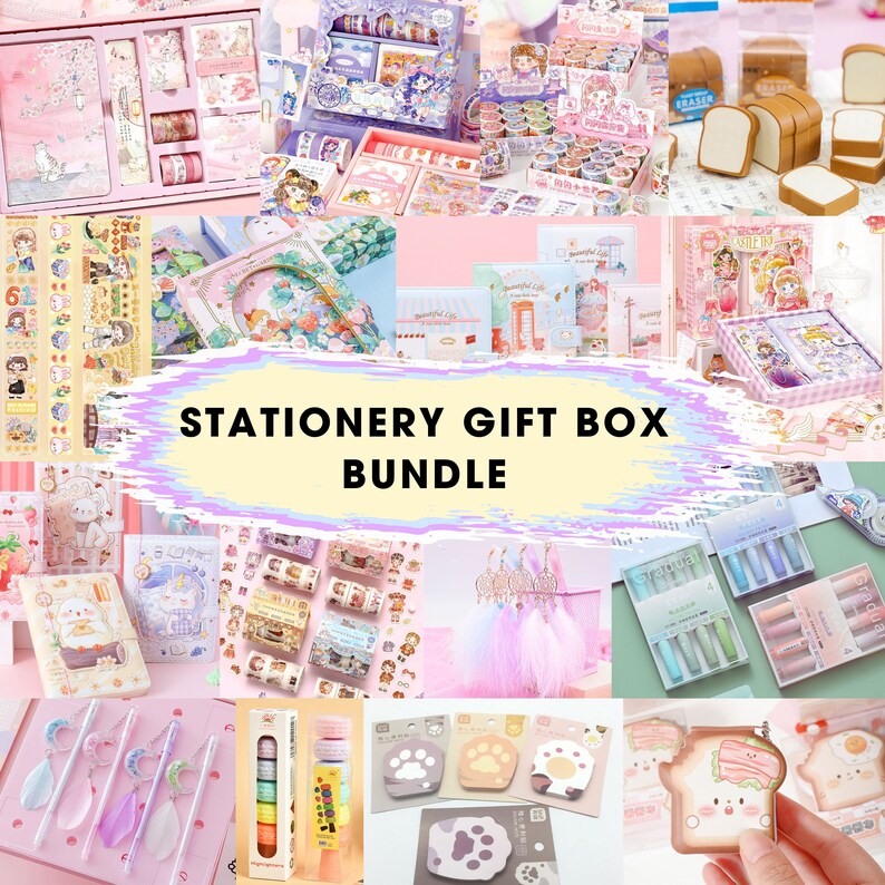 Mystery Stationery Gift Box | Teacher Gift | Birthday Gift | Notebooks ...
