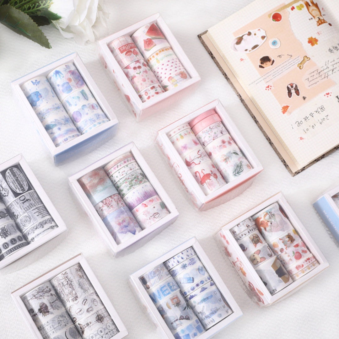 Kawaii Washi Tape 10 Rolls/ Set, Decorative Washi Tape, Scrapbooking ...