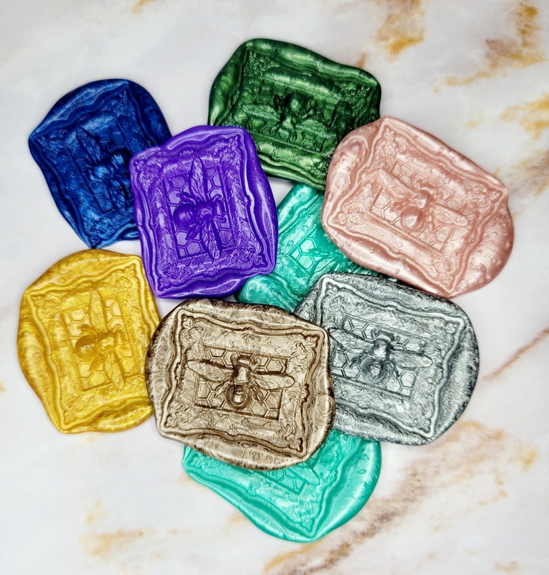 Bee Self Adhesive Wax Seals, Invitation Seals, Wax Seals, Wax Seal ...