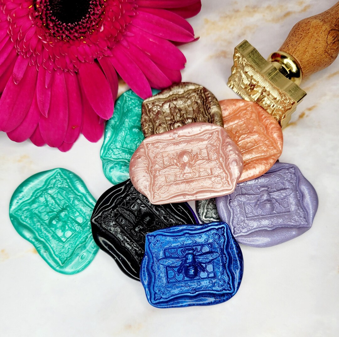 Bee Self Adhesive Wax Seals, Invitation Seals, Wax Seals, Wax Seal ...