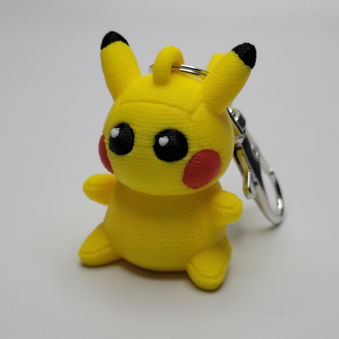 Pikachu Keychain for Pokemon Fans Cute Pikachu Keychain for Pokemon ...
