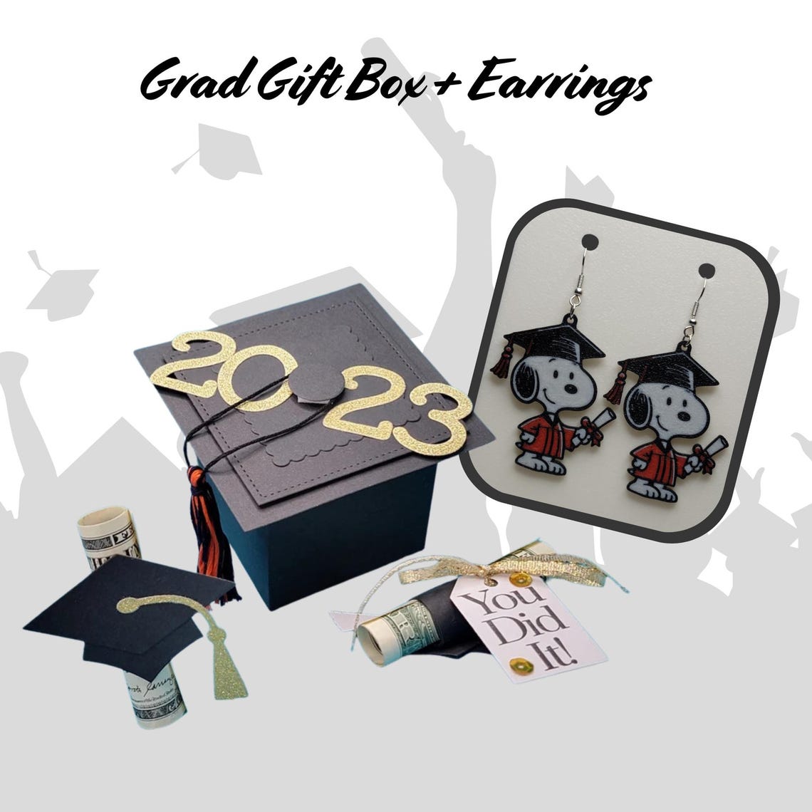 Graduation Cap Gift Box for 2025 Graduates Graduation Gifts for High ...