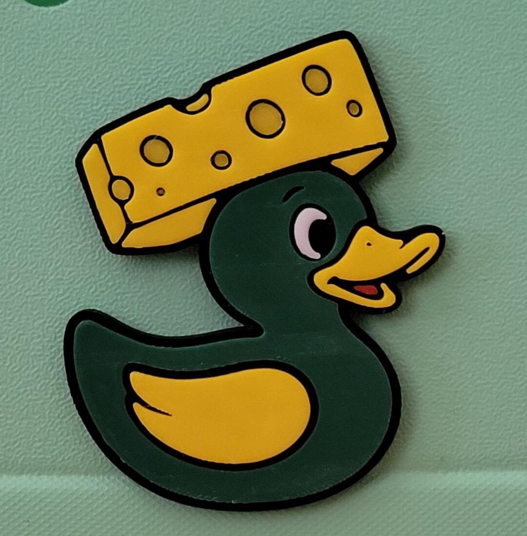 Green Bay Cheese Head Duck Croc Charm - Etsy