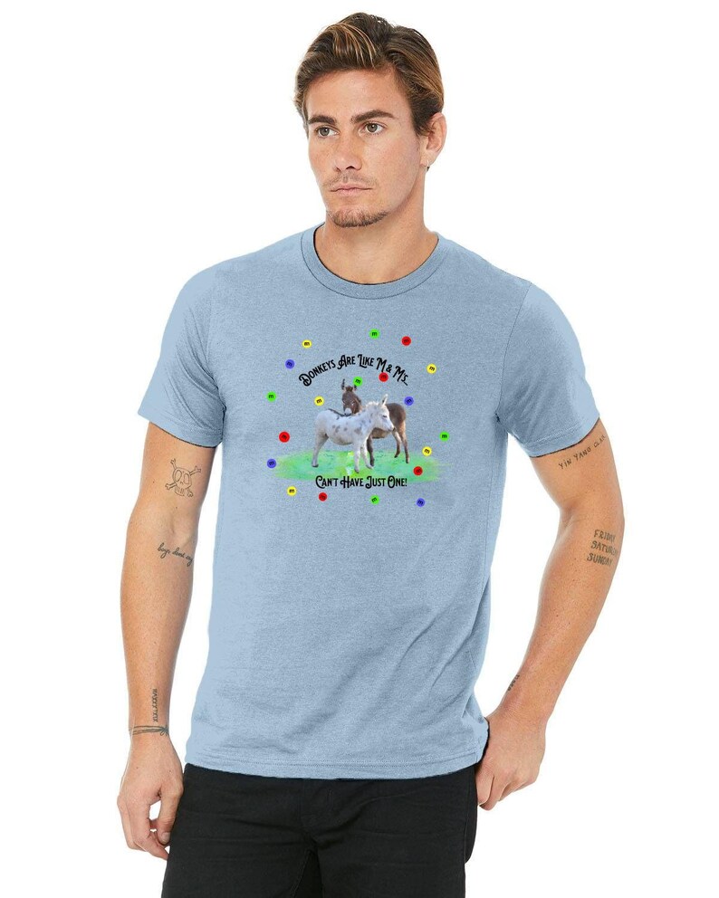 Fun Donkey T-shirt Cute Donkey Tee Graphic Tee Donkey - Etsy