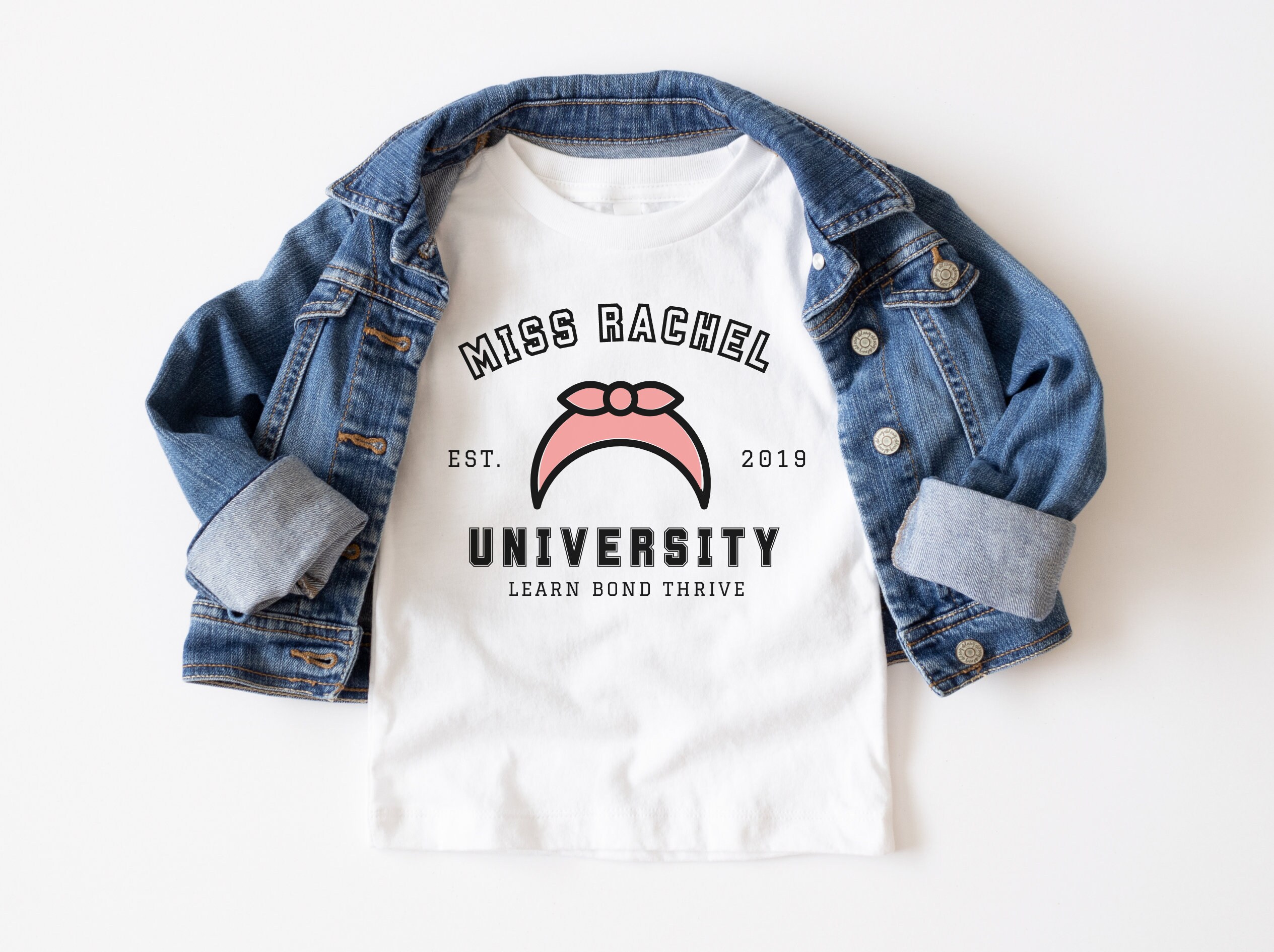 Miss Rachel University Tshirt Ms Rachel Songs for Littles T - Etsy