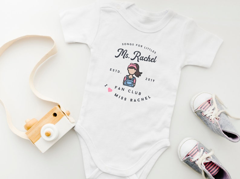 Ms Rachel Fan Club Tshirt, Miss Rachel Fan Shirt, Songs for Littles Fan ...