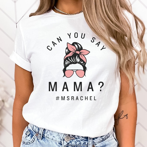 Ms Rachel Mom Shirt - Etsy