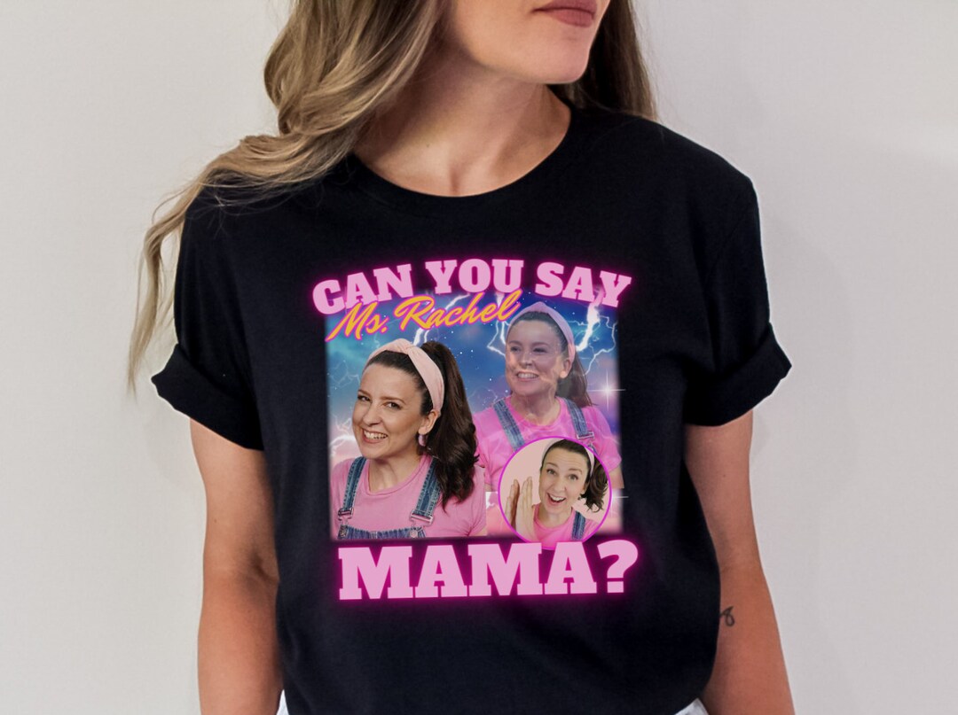 Ms Rachel Retro Shirt, Miss Rachel Shirt, Ms Rachel 90s Shirt, Can You ...