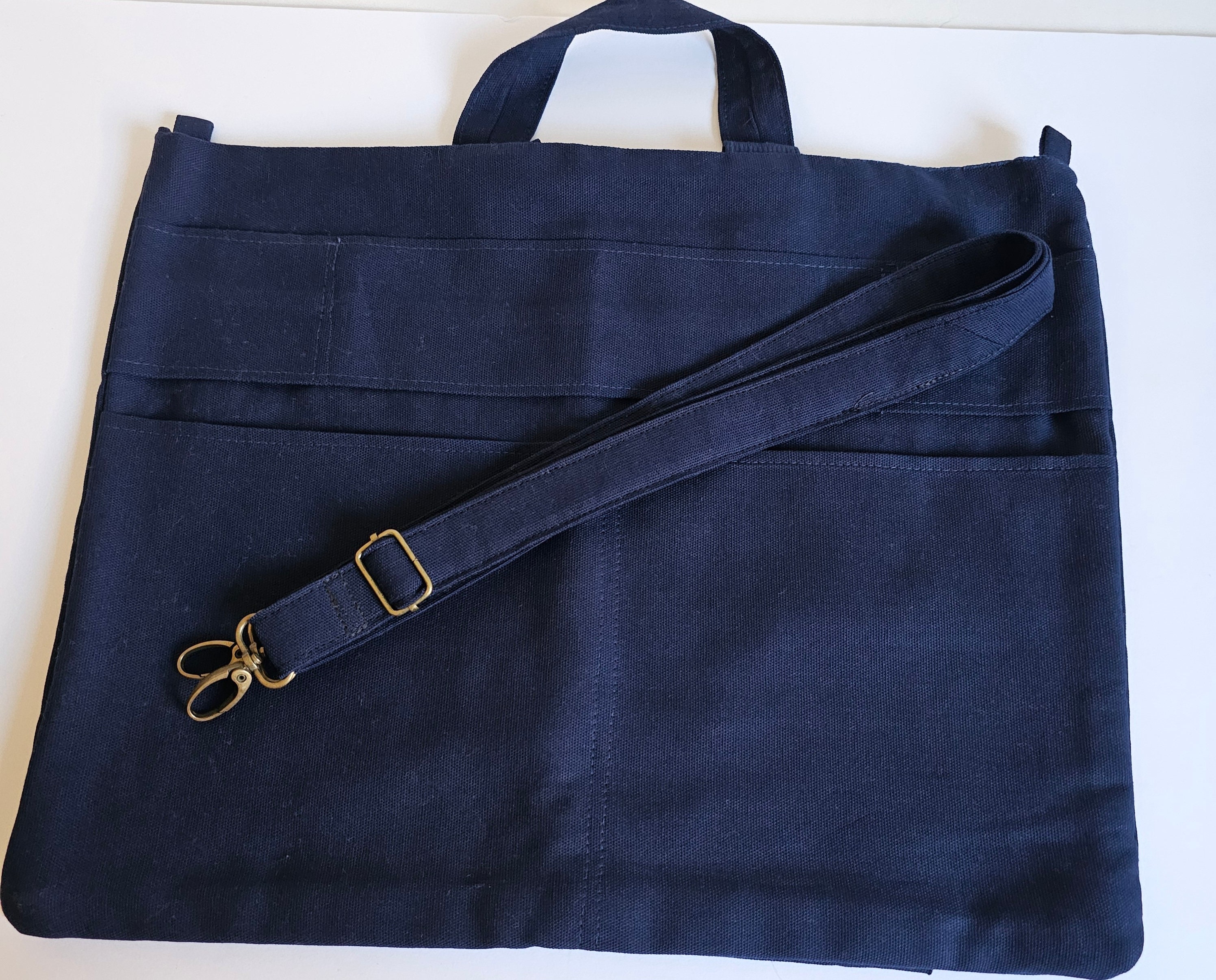 Reversible Travel, Trolley Strap Tote With Pockets, Crossbody/shoulder ...