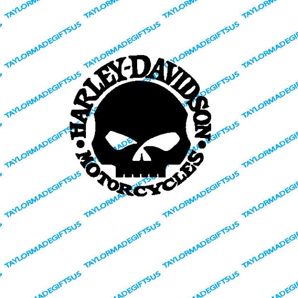 Buy Harley Davidson Willie G Skull Svg Online In India - Etsy India