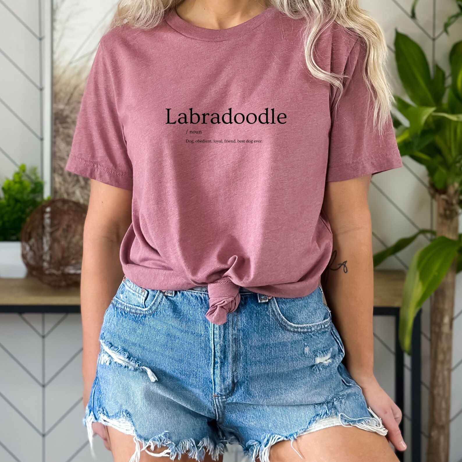 Labradoodle Dog T-shirt Definition Doodle Shirt Mom Tee - Etsy