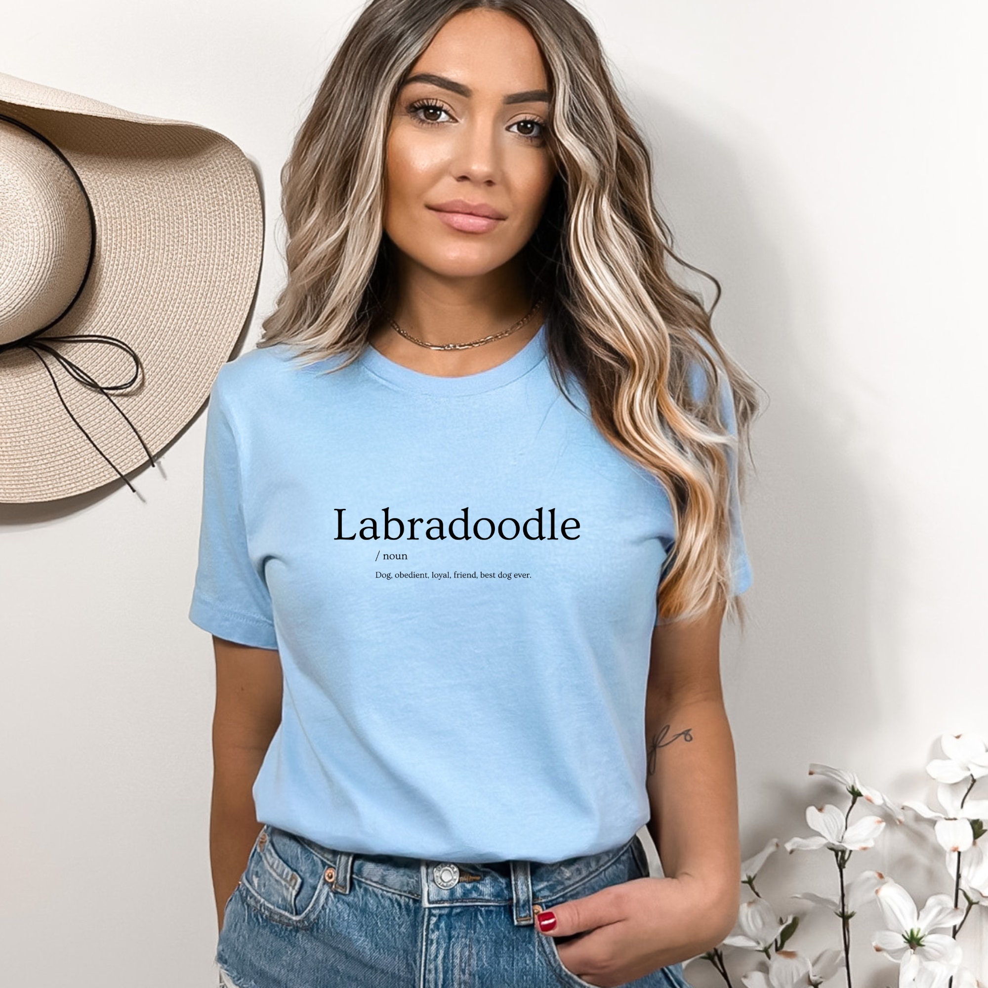 Labradoodle Dog T-shirt Definition Doodle Shirt Mom Tee - Etsy