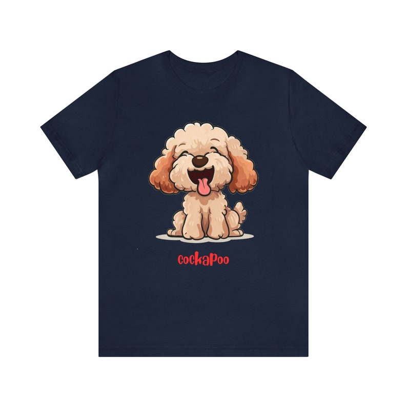 Cockapoo Dog Tshirt Fun Cartoon Design Mom Dad T-shirt Shirt Funny ...