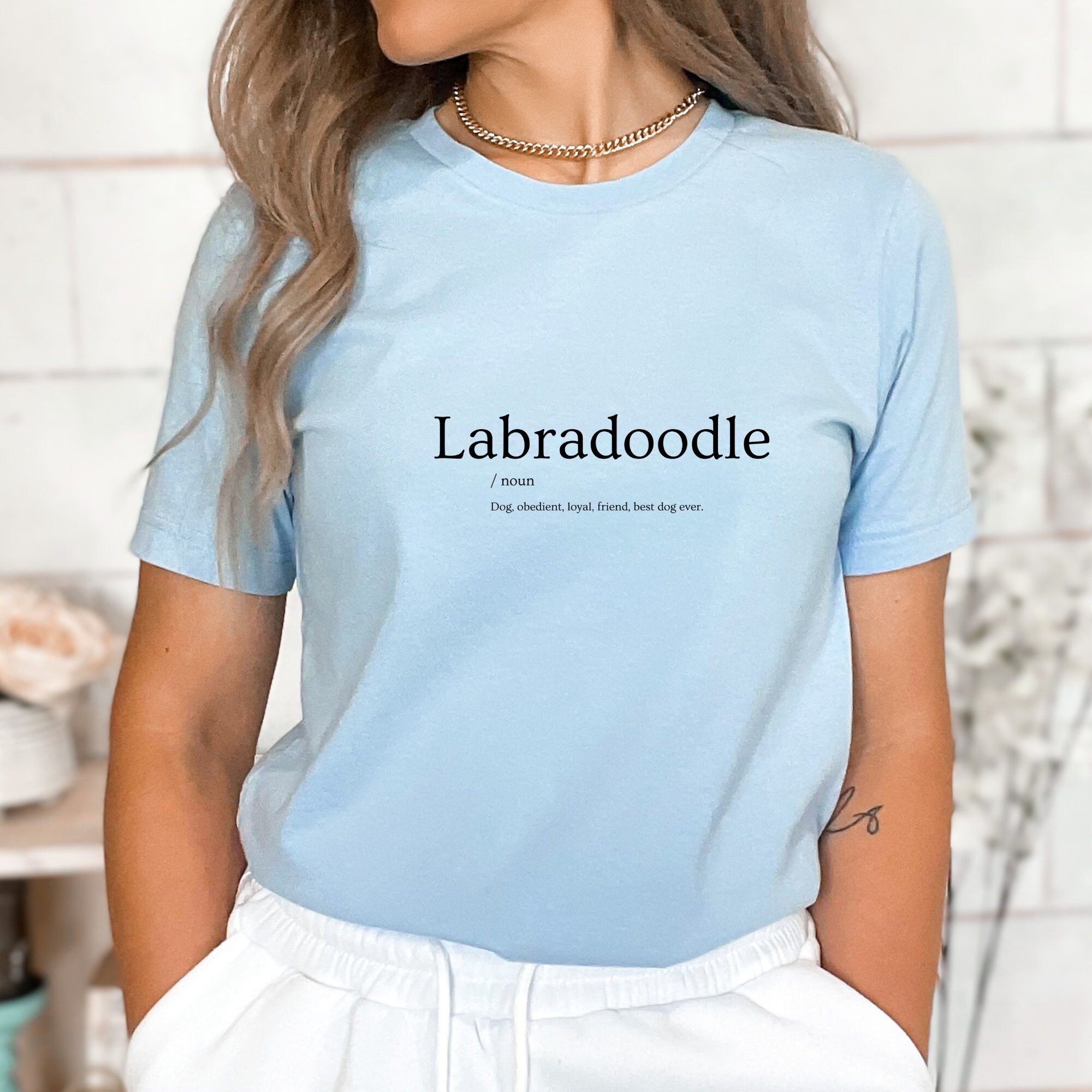 Labradoodle Dog T-shirt Definition Doodle Shirt Mom Tee - Etsy