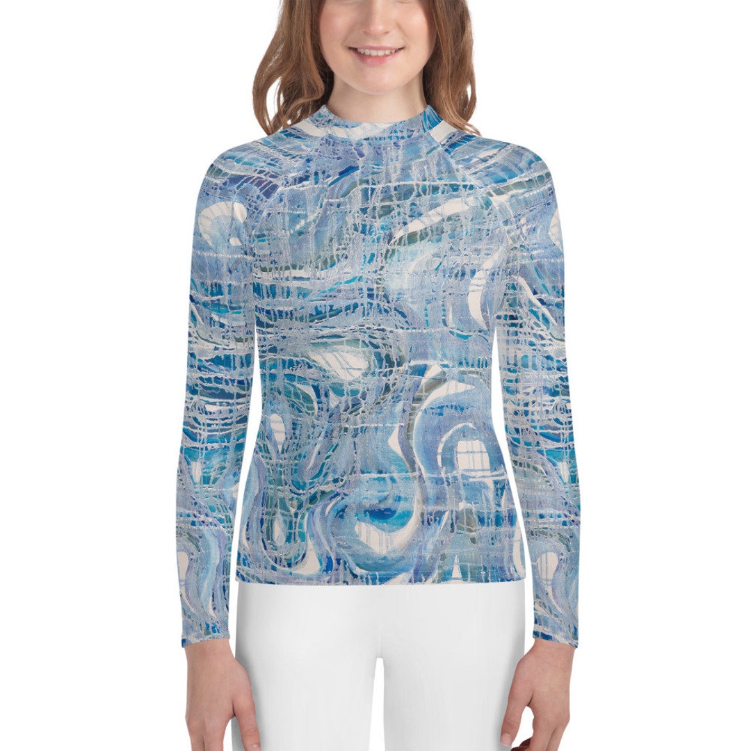 Map of Love Youth Rash Guard - Etsy