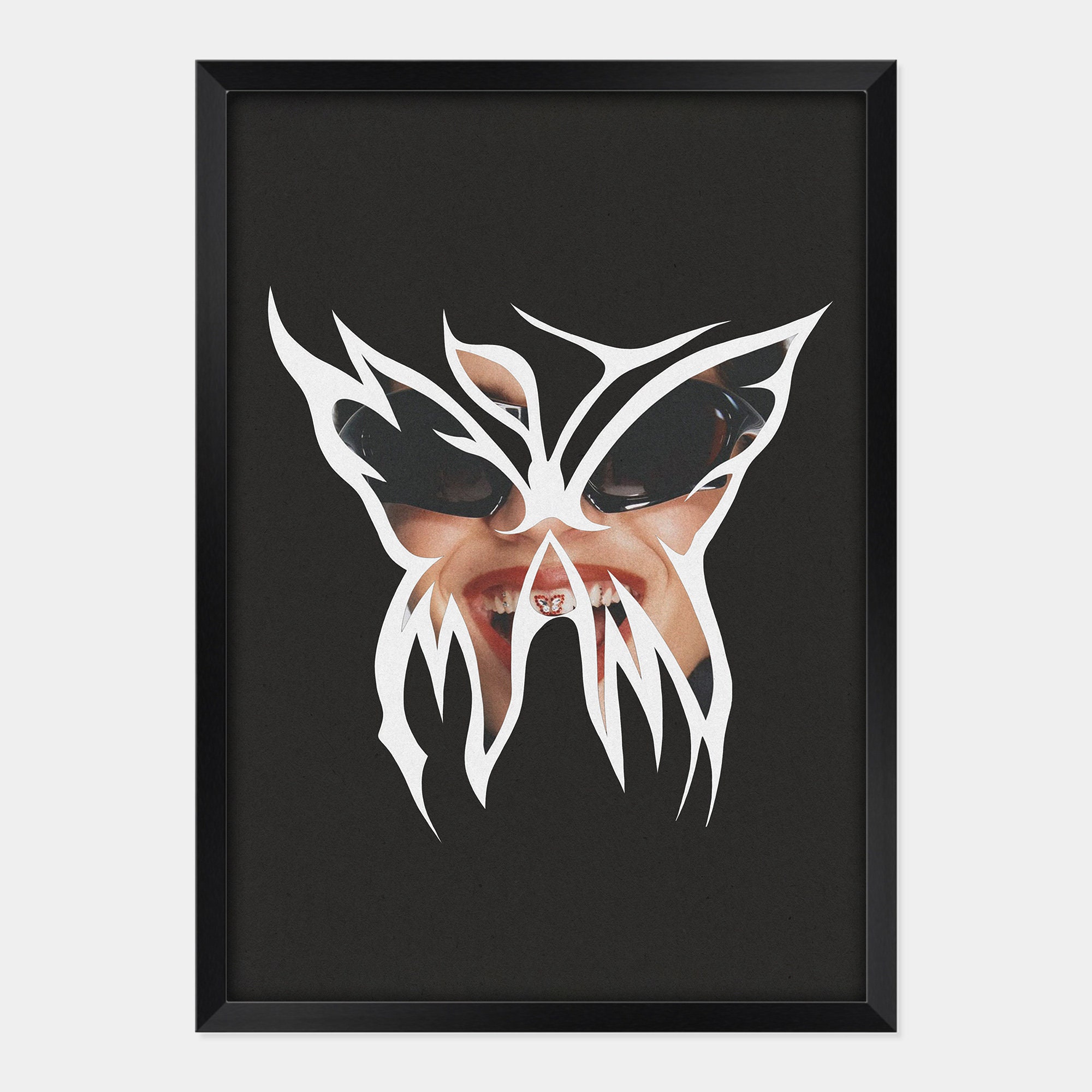 Rosalia Motomami Poster: Hand-drawn Butterfly Art Print (20x28" & 24x36 ...