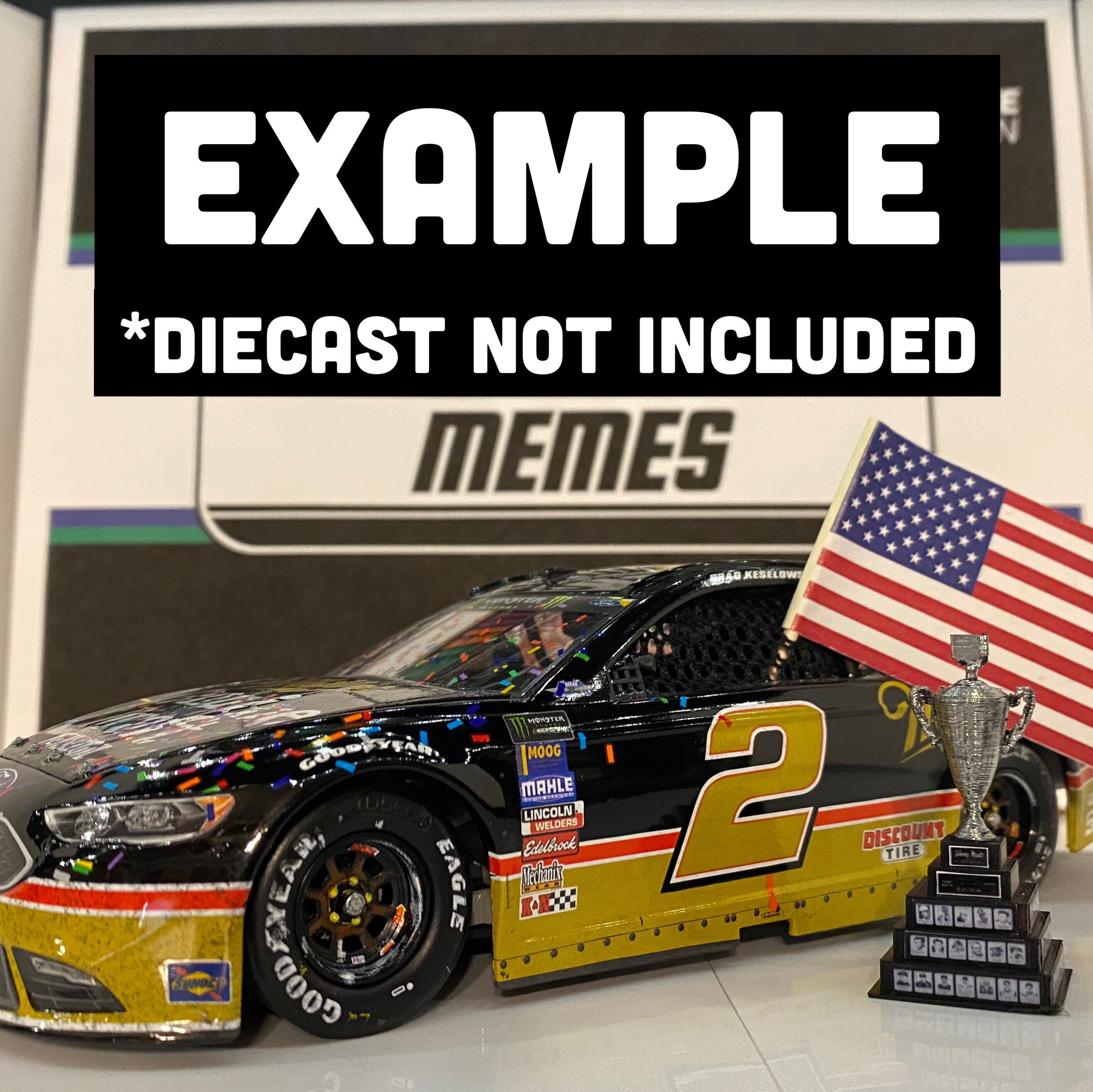 NASCAR 1:24 Trophies - Etsy