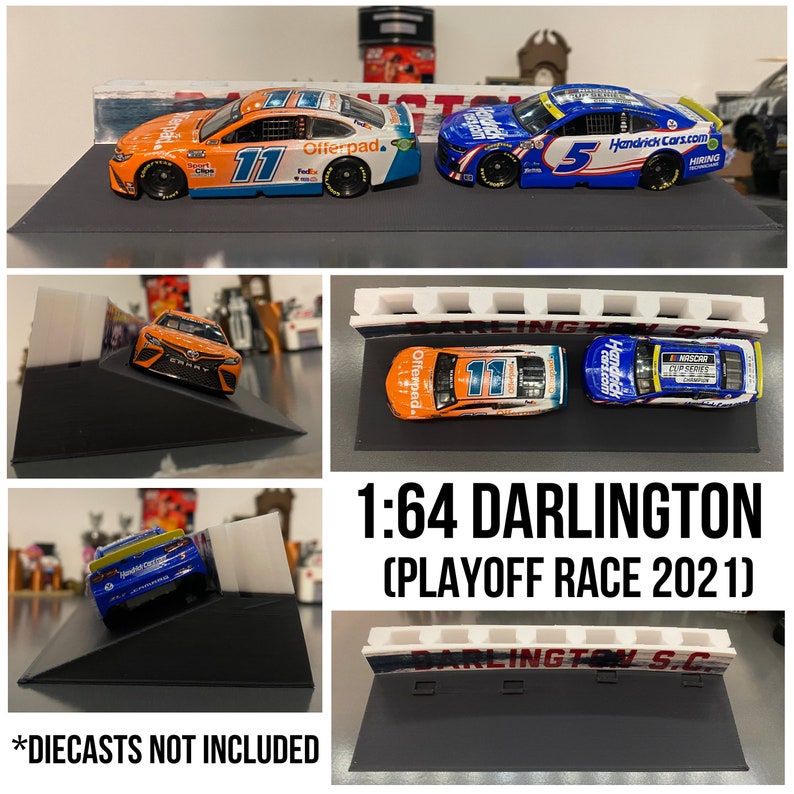 NASCAR 1:64 Track Displays - Etsy