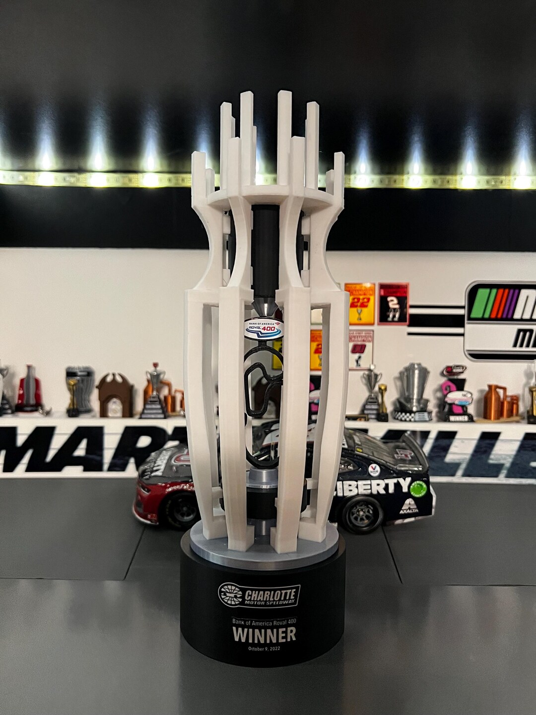 Charlotte Roval 2021+ (10 Inch) 3D Printed NASCAR Trophy Replica - Etsy