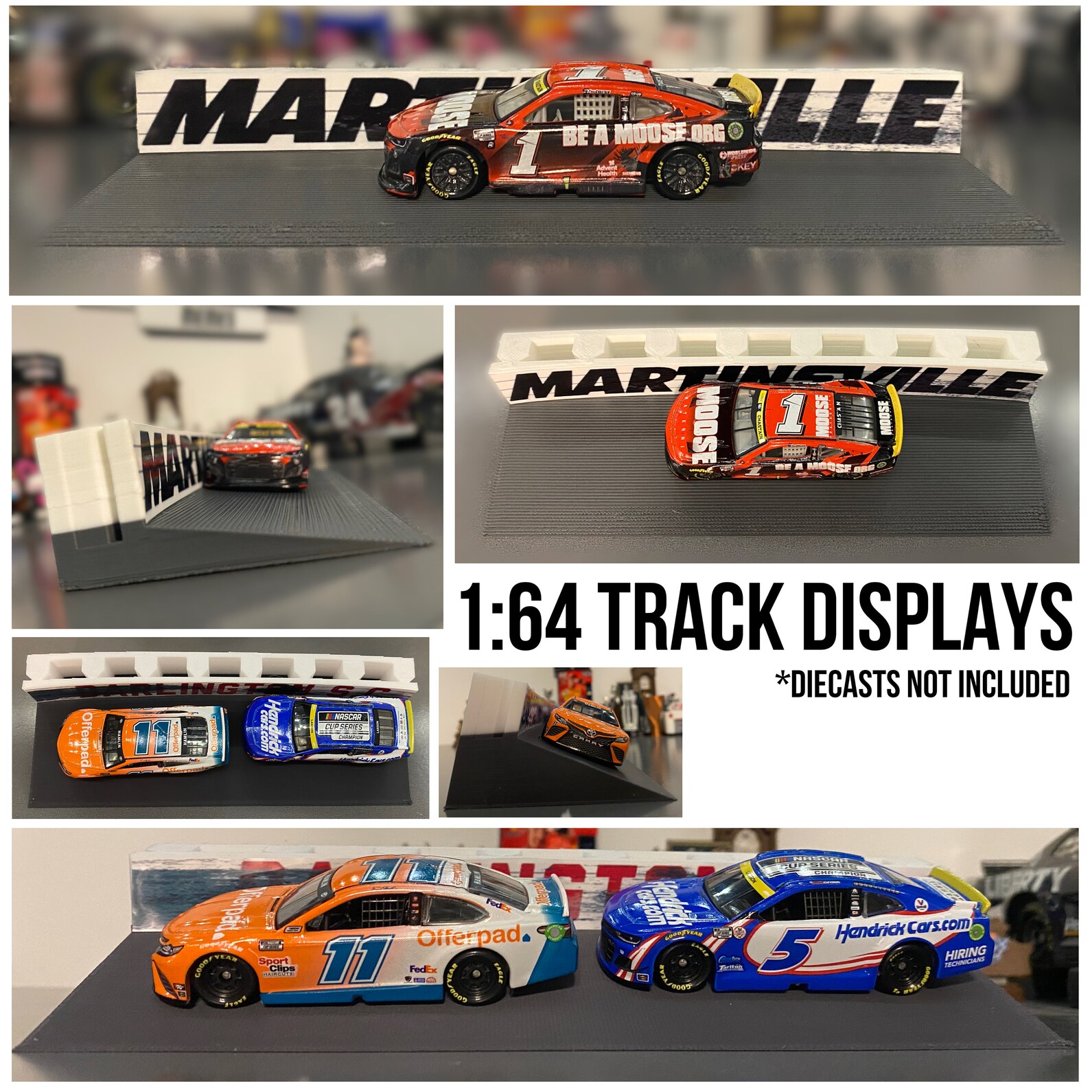 NASCAR 1:64 Track Displays - Etsy