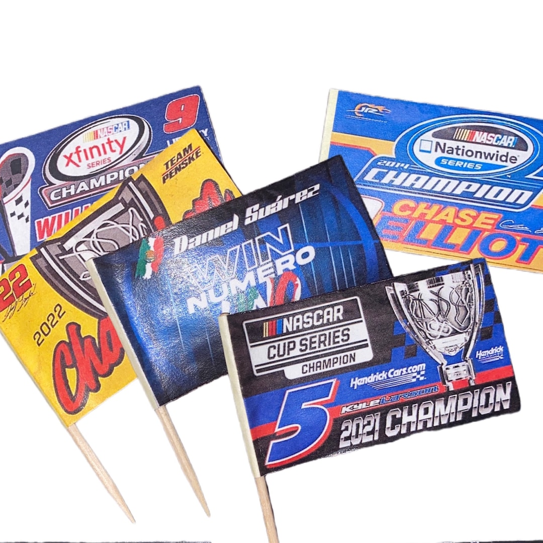 NASCAR 1:24 Flags - Etsy