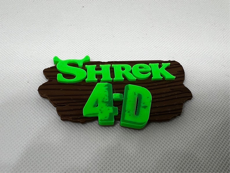 Shrek 4D the Ride Universal Studios Orlando Attraction Magnet Display ...