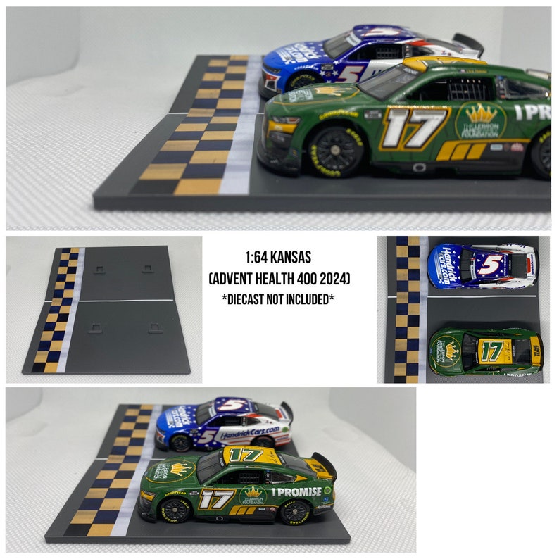 NASCAR 1:64 Track Displays - Etsy