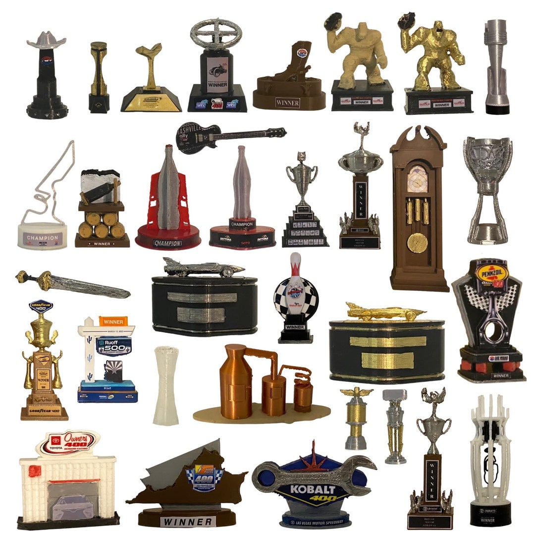 NASCAR 1:24 Trophies - Etsy