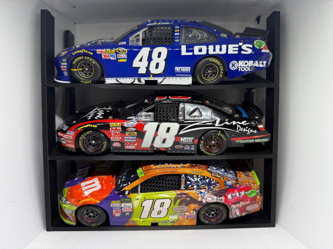 Nascar Diecast Stands / Stackable Display Risers 1/24 [DIECASTS NOT ...