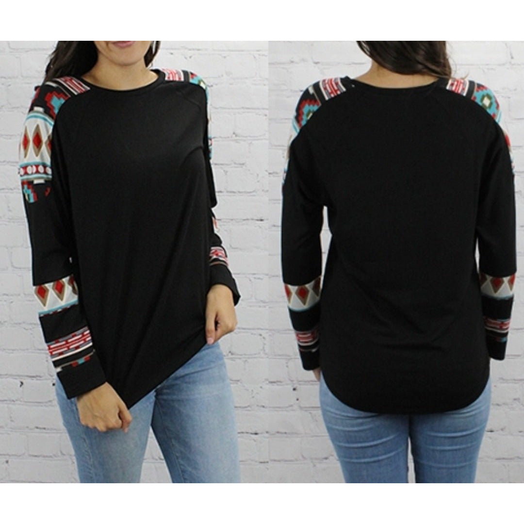 Aztec Long Sleeve Shirt - Etsy