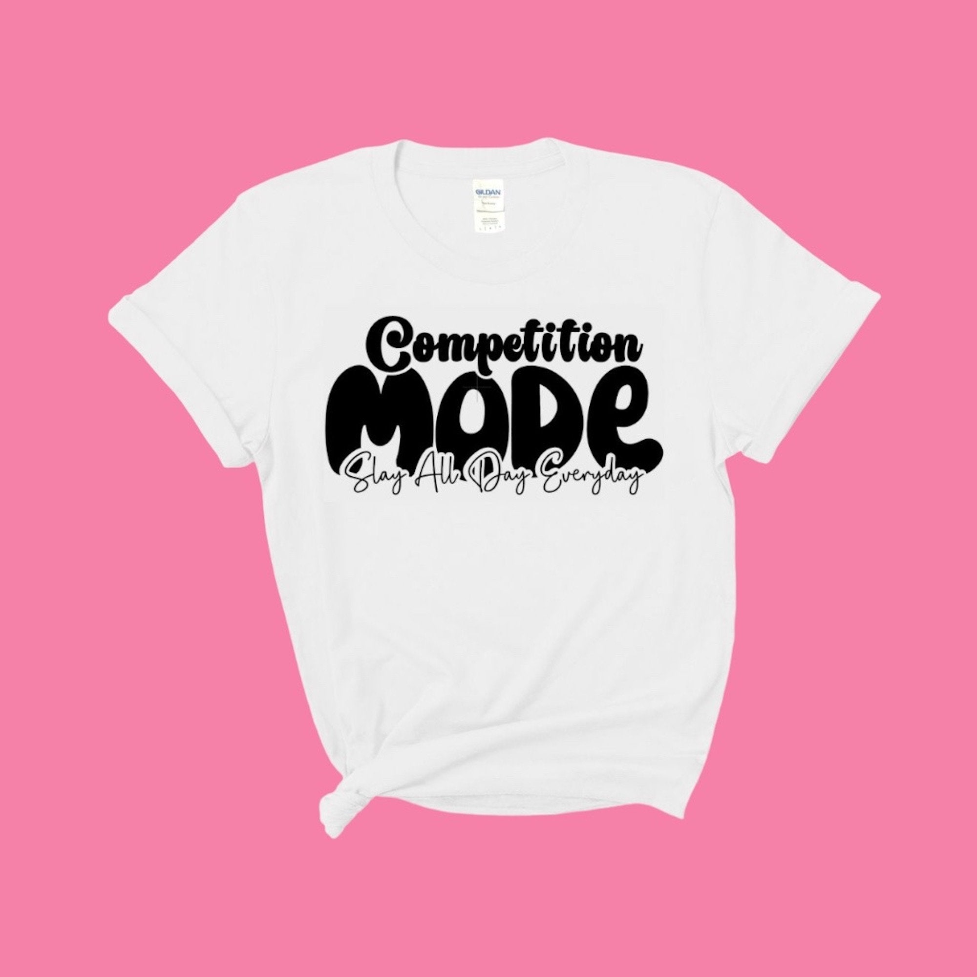 Girls Dance Competition Mode T-shirt, Dancer Competition Top, Gift for ...