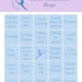 Printable Dance Competition Bingo Cards - 22 Variations! - Etsy