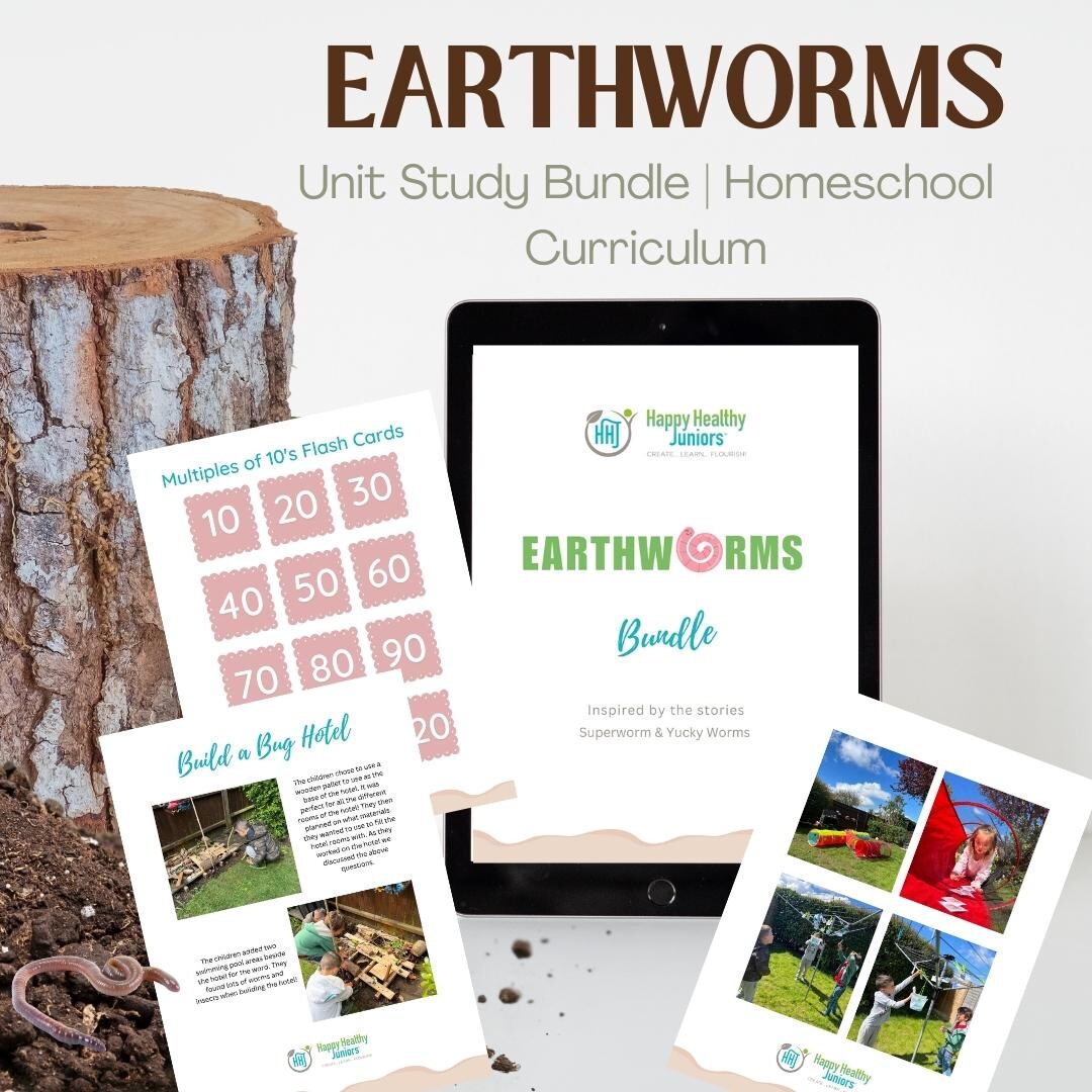 Earthworms Unit Study Bundle | Homeschool Curriculum | Printable ...
