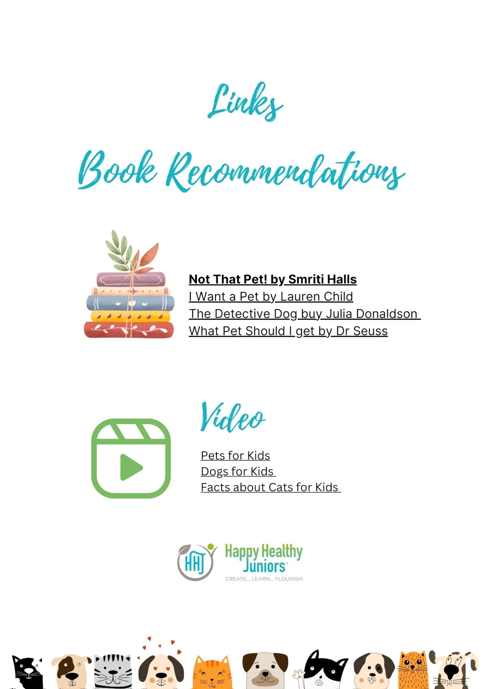 Pets Unit Study Bundle | Homeschool Curriculum | Printable Activities ...