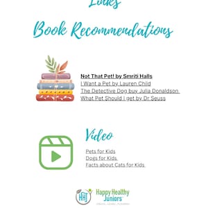 Pets Unit Study Bundle | Homeschool Curriculum | Printable Activities ...