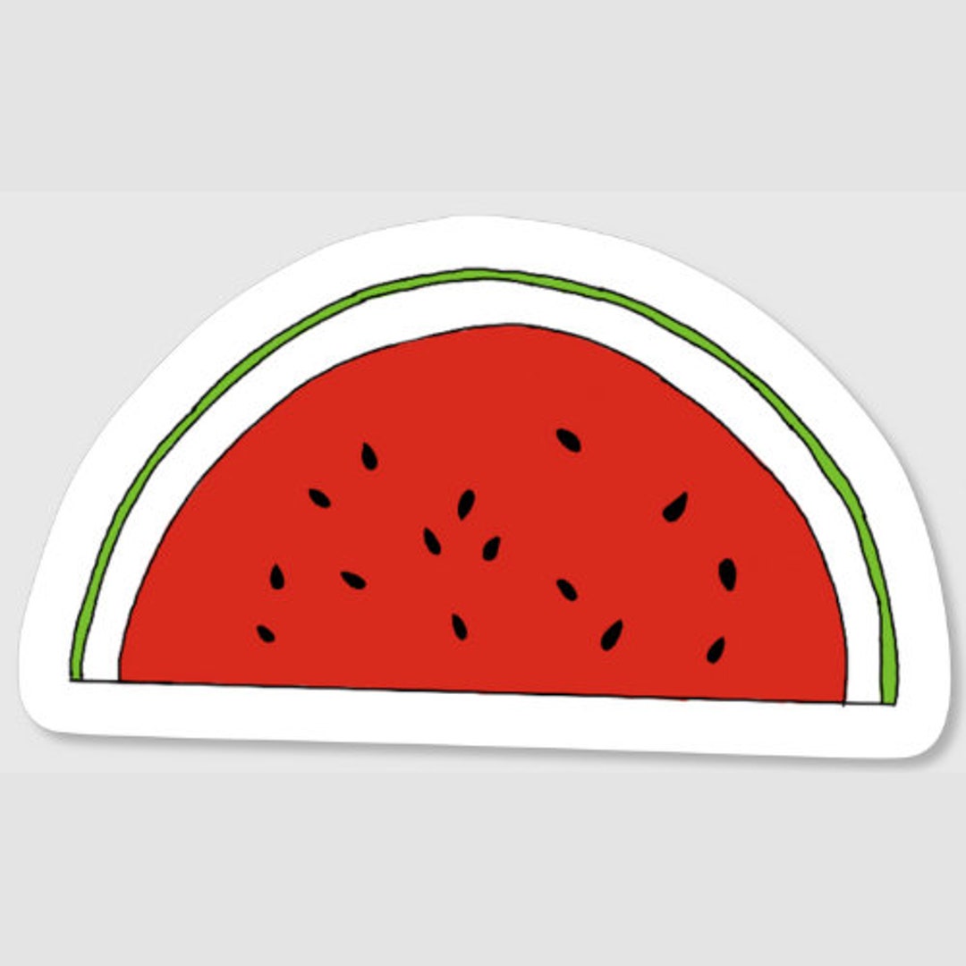 Palestine Watermelon Sticker, Palestine Sticker, Watermelon Sticker ...