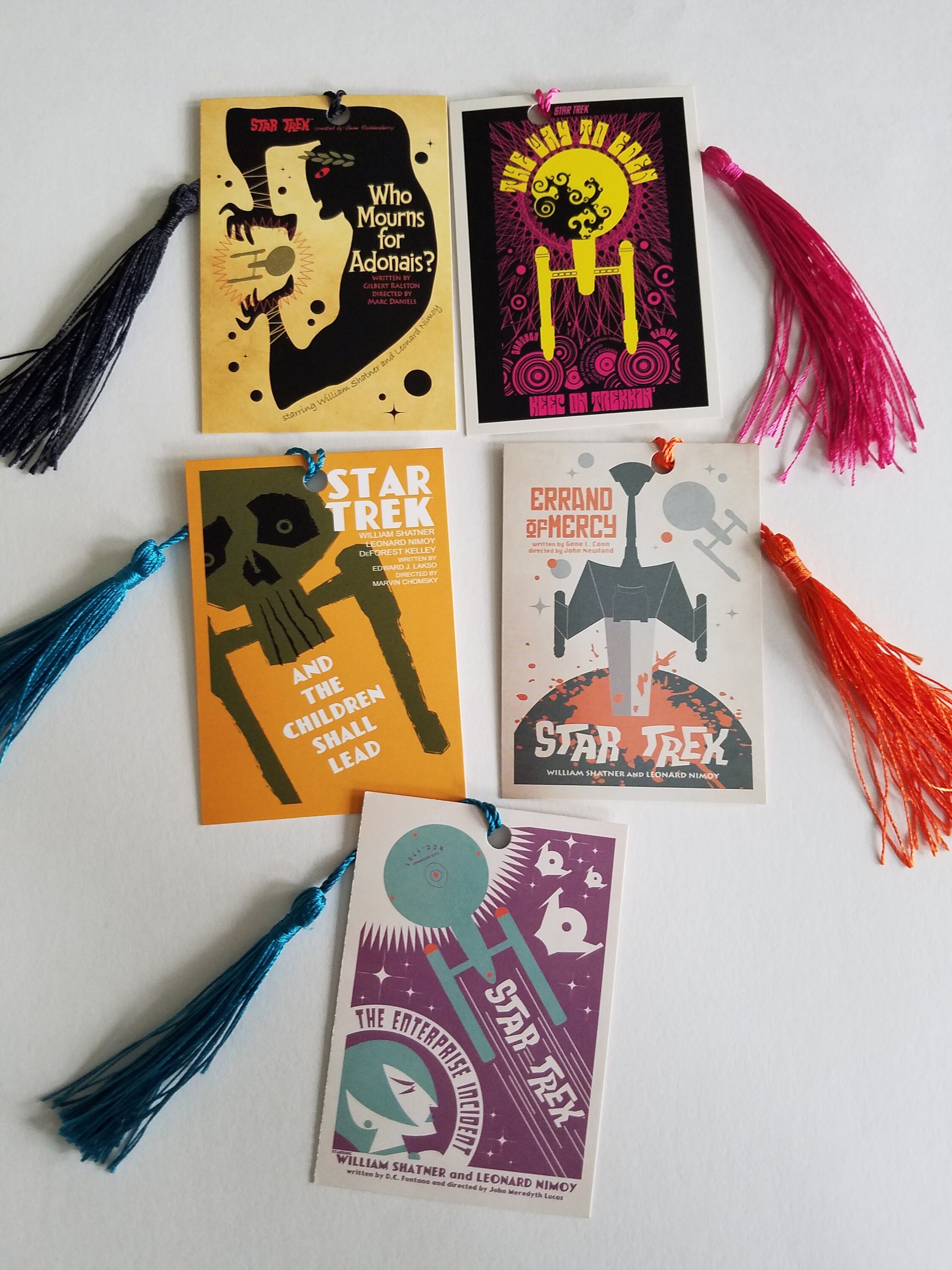 Star Trek Bookmark - Etsy