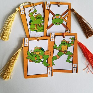 TMNT Bookmarks Choose Which Character - Etsy
