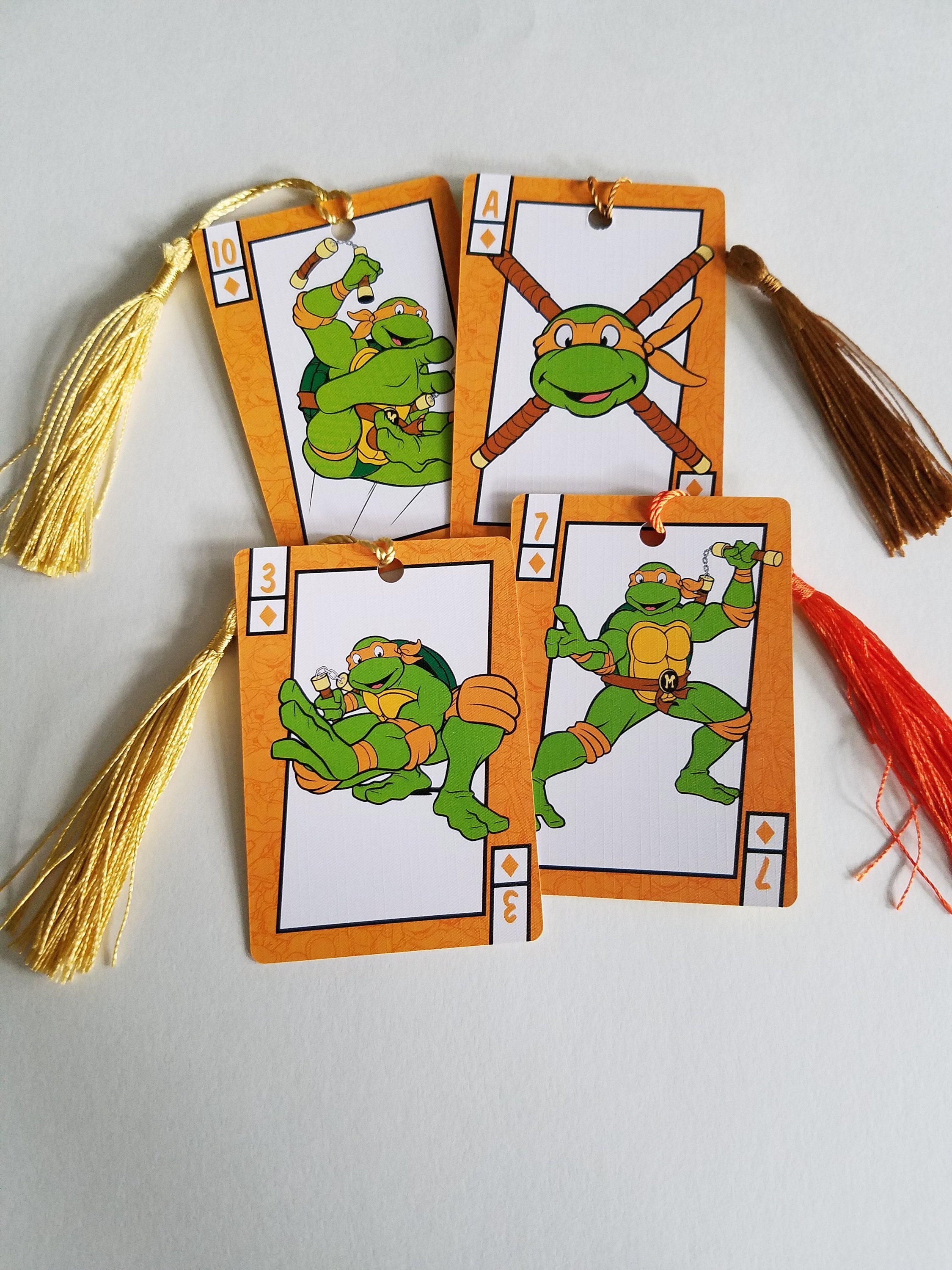 TMNT Bookmarks Choose Which Character - Etsy