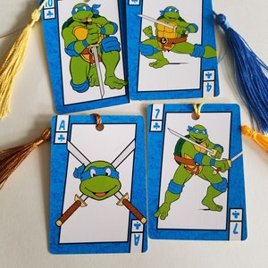 TMNT Bookmarks Choose Which Character - Etsy