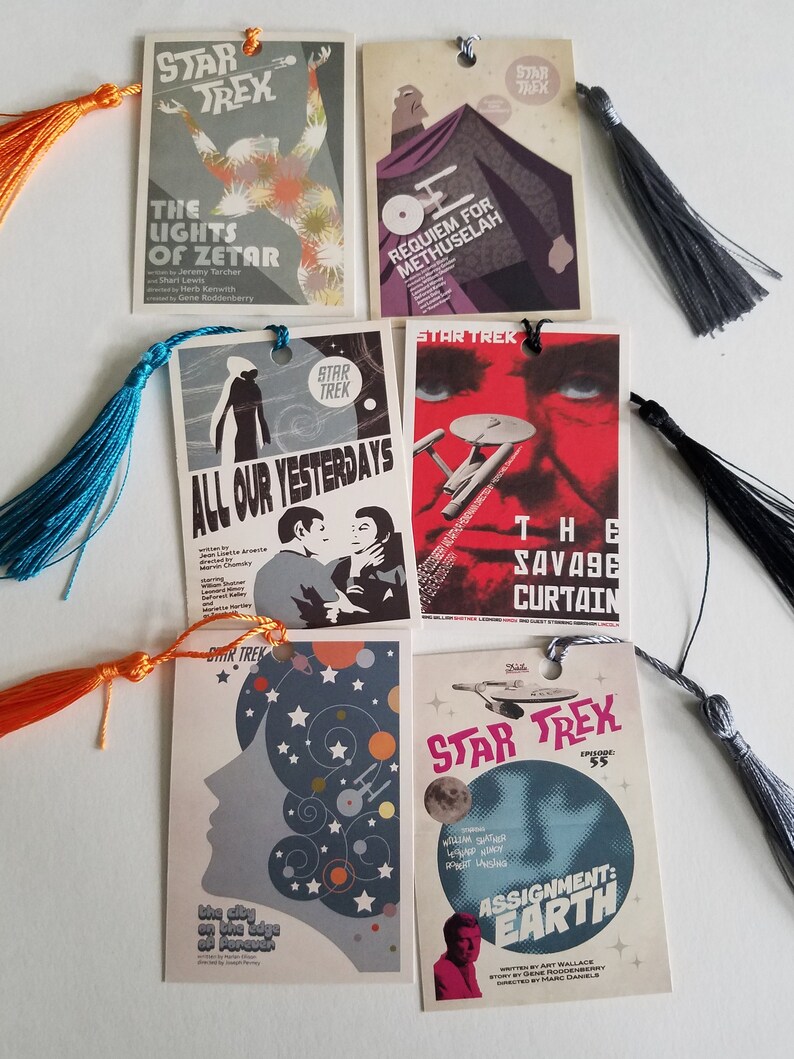 Star Trek Bookmark - Etsy
